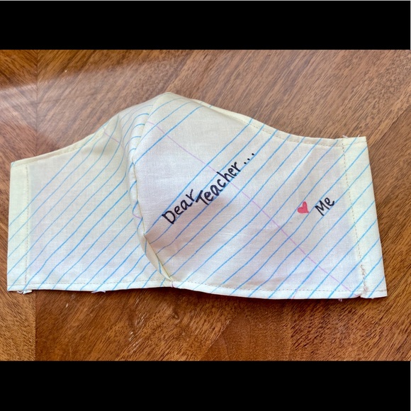 Accessories | Dear Teacher Customizable Fullcoverage Masks | Poshmark